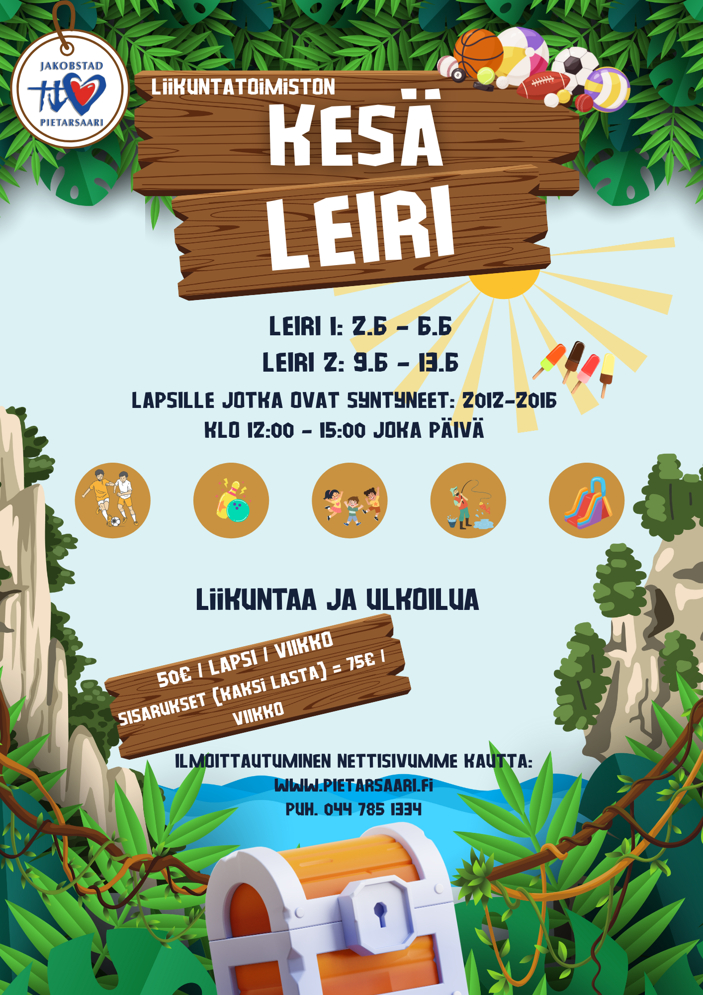 Kesäohjelma - Pietarsaari